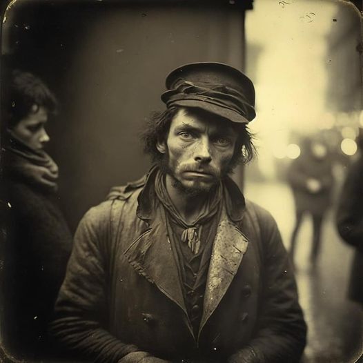 Gatufoto London år 1860... - Fotosidan