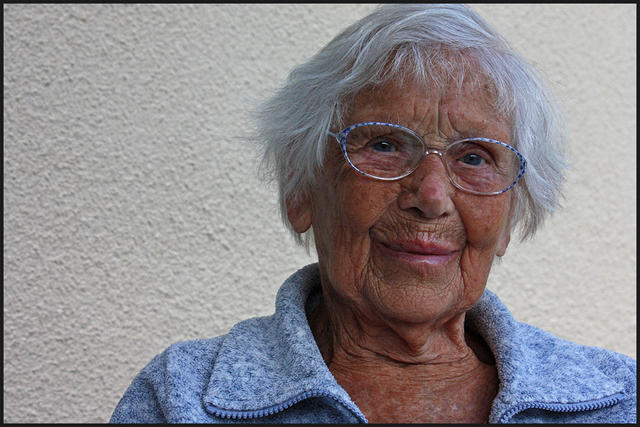 Gammal, men absolut inte grå... - Fotosidan